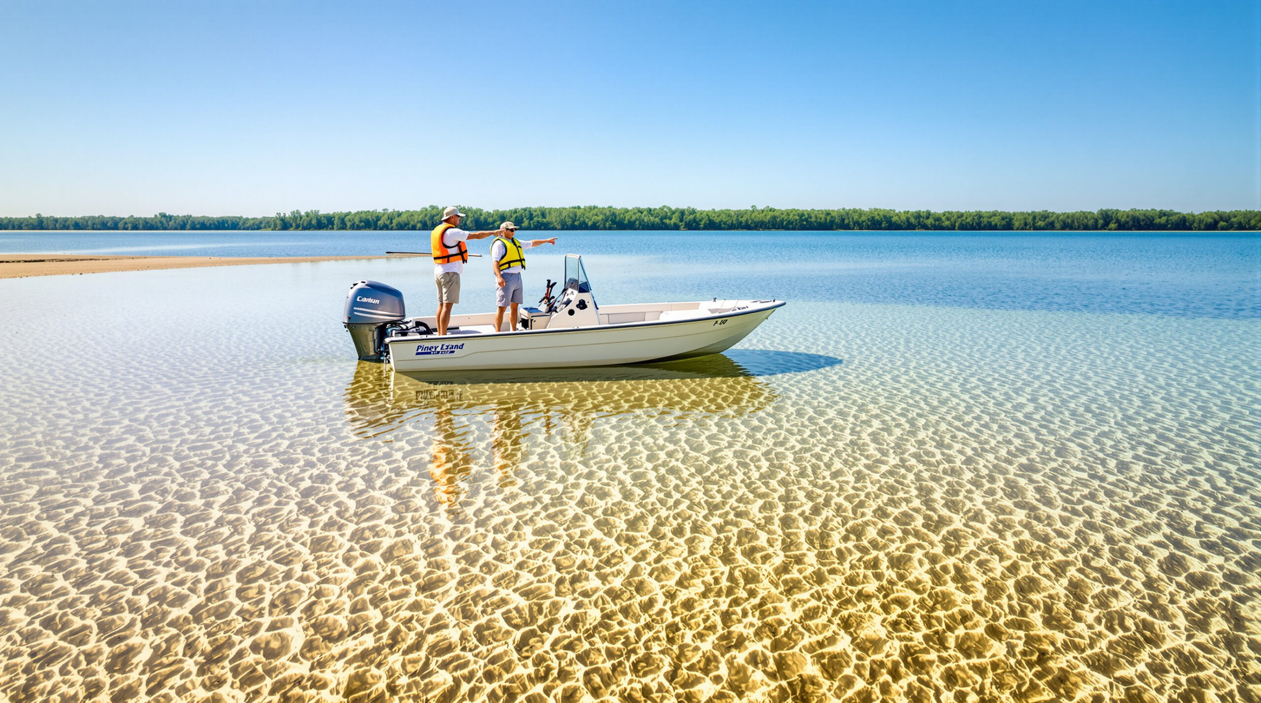 Pine Island GPS Waypoints to Hidden Low-Tide Sandbars - Lagoon Ranch ...